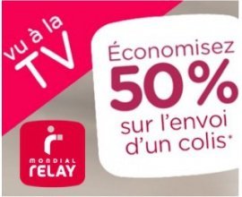 Code Promo Mondial Relay → Reduction en Octobre 2018