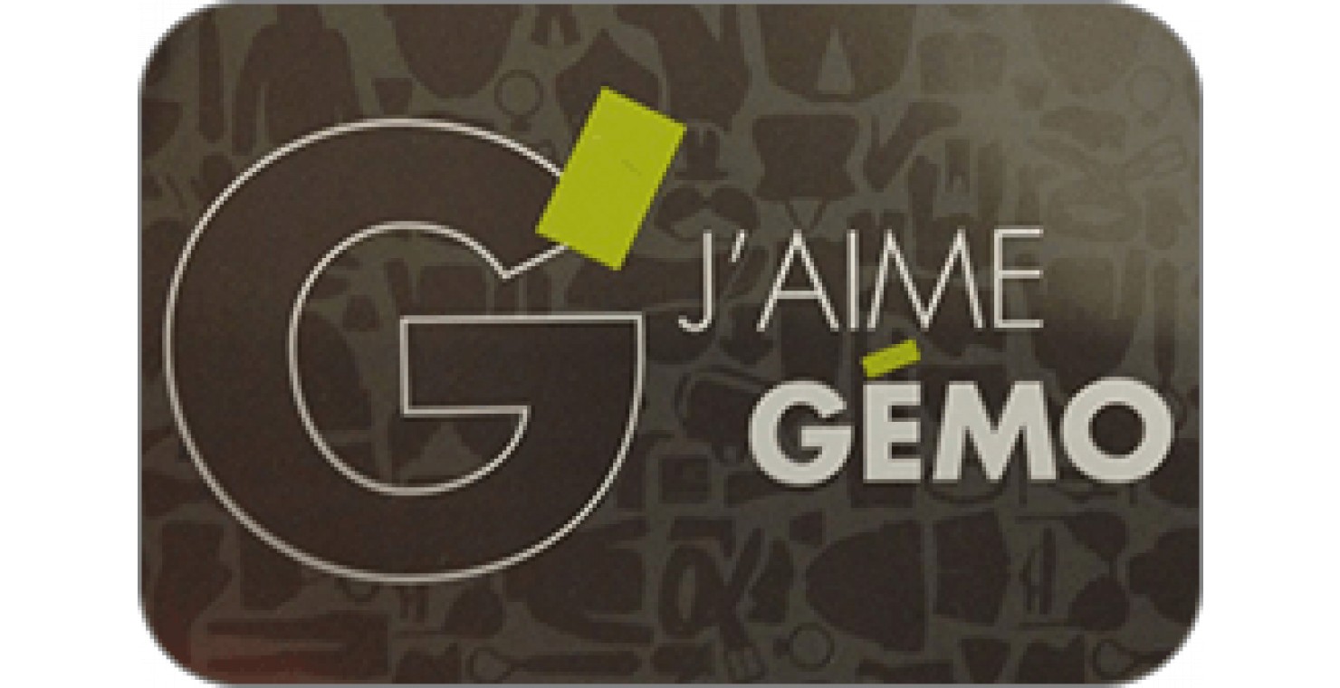 [Programme de fidélité] 10€ de bienvenue et 15% de remise tous les 3 achats @ GÉMO