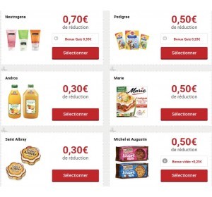 Bons de Réduction Gratuits à Imprimer